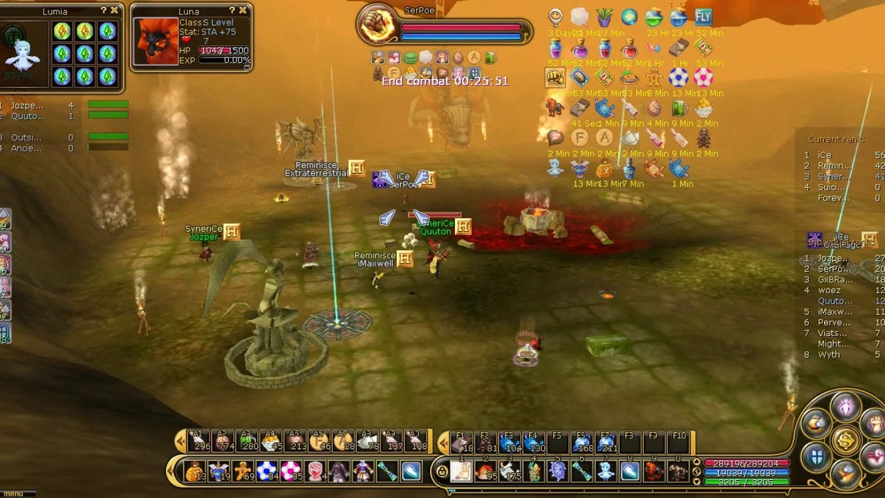 3man Sieging! - Quuton PoV - FlyFF Tanuki - YouTube