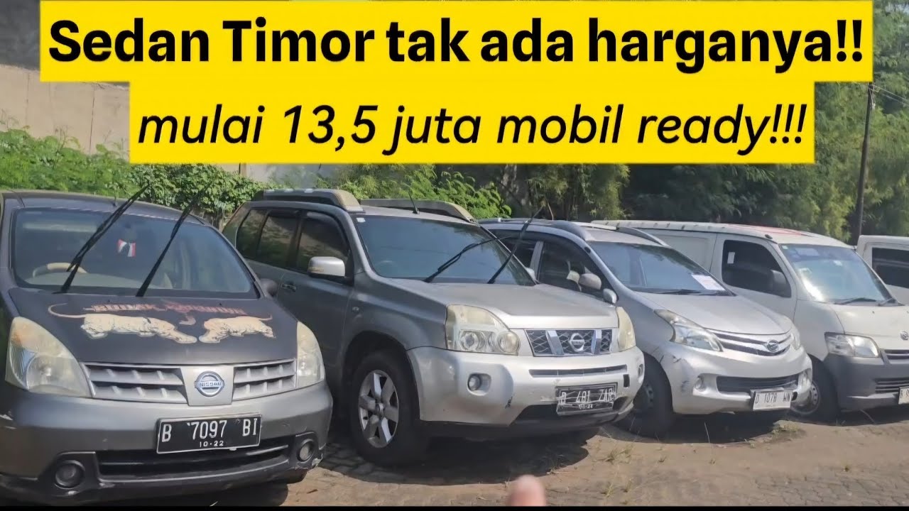 Sedan Timor muncul tak ada harganya!! mulai 13,5 juta mobil ready ...
