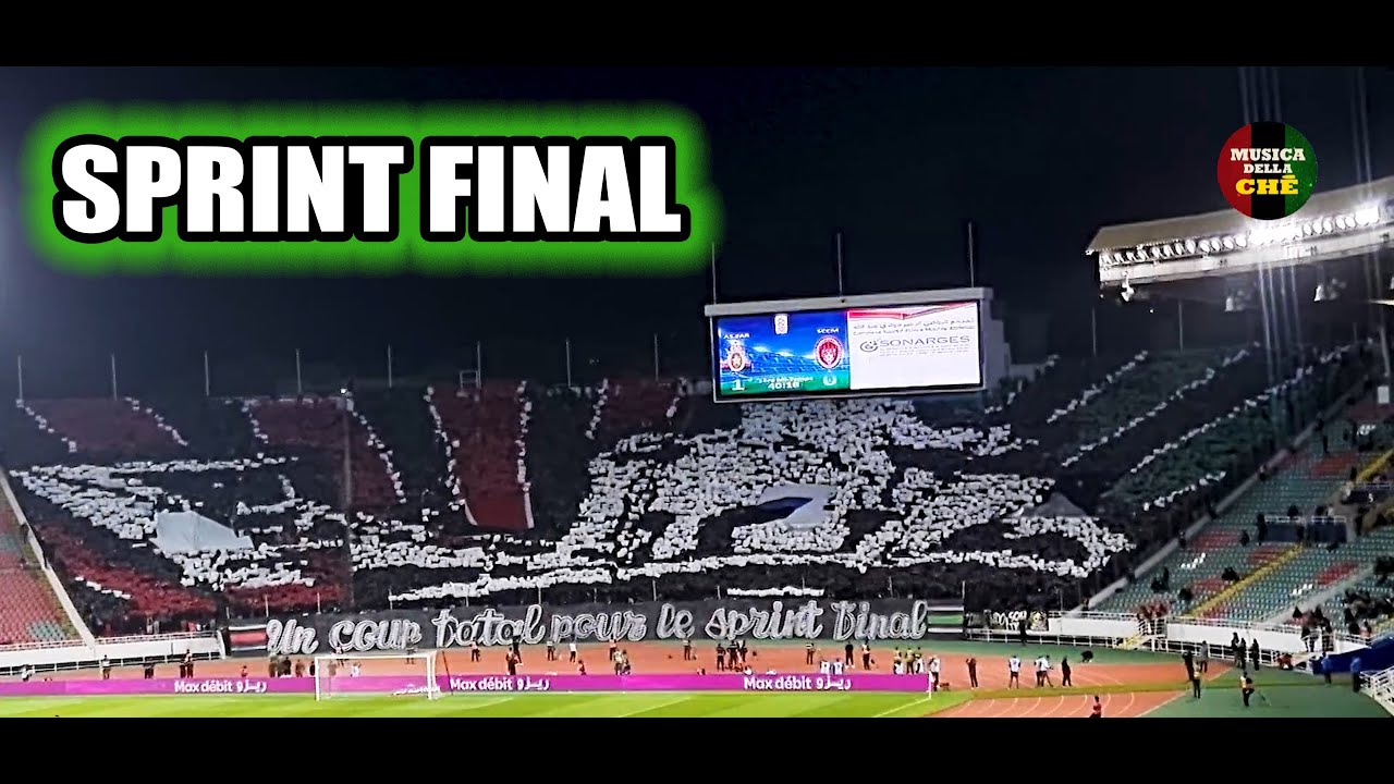 TIFO CURVA CHE - ASFAR VS SCCM الجيش الملكي ضد شباب المحمدية - MUSICA ...