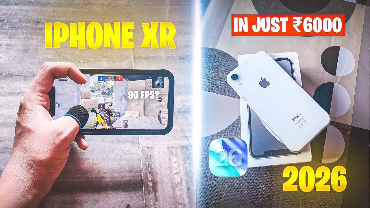 ₹6000 IPhone XR In 2026 | GAMING TEST And Honest Review - YouTube