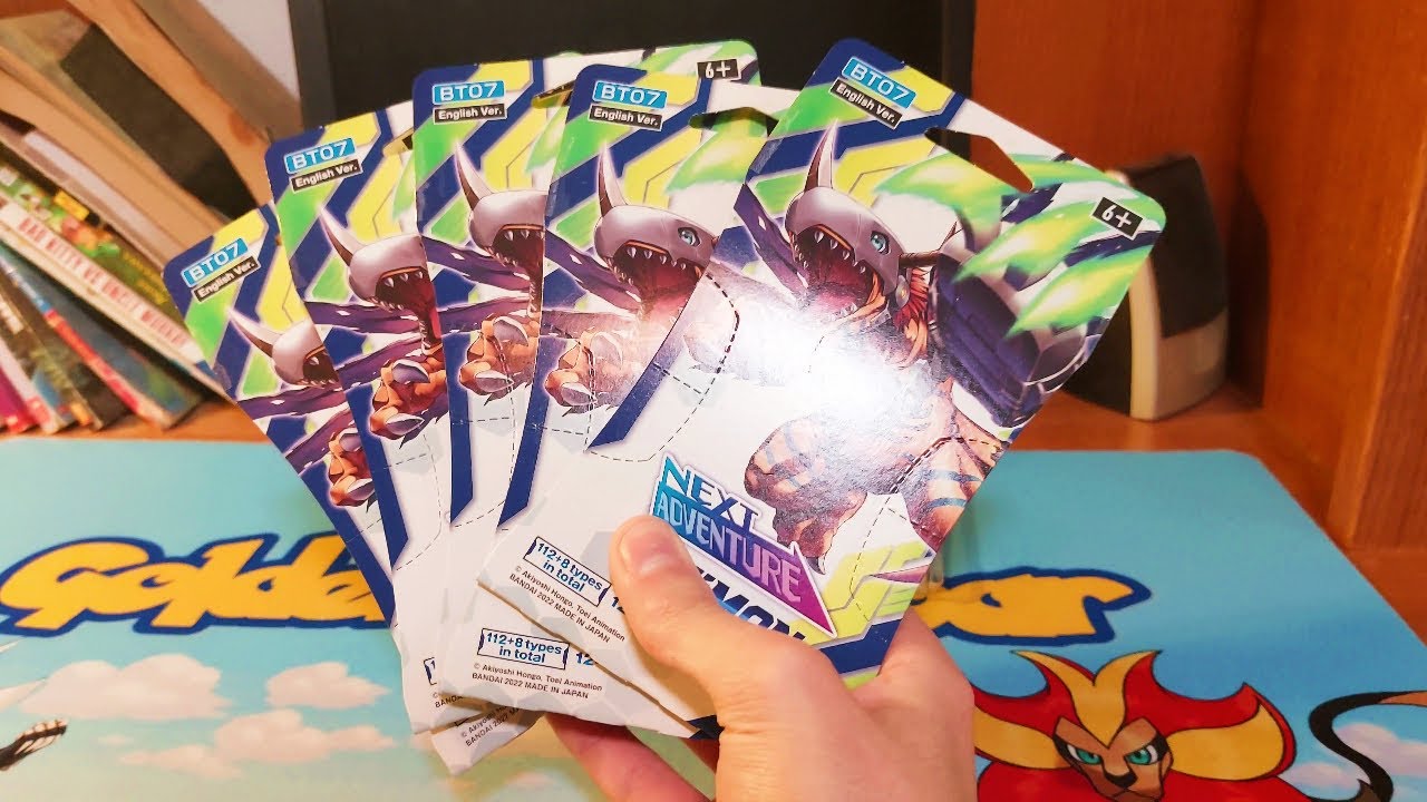 Next adventure sleeved booster pack opening - YouTube