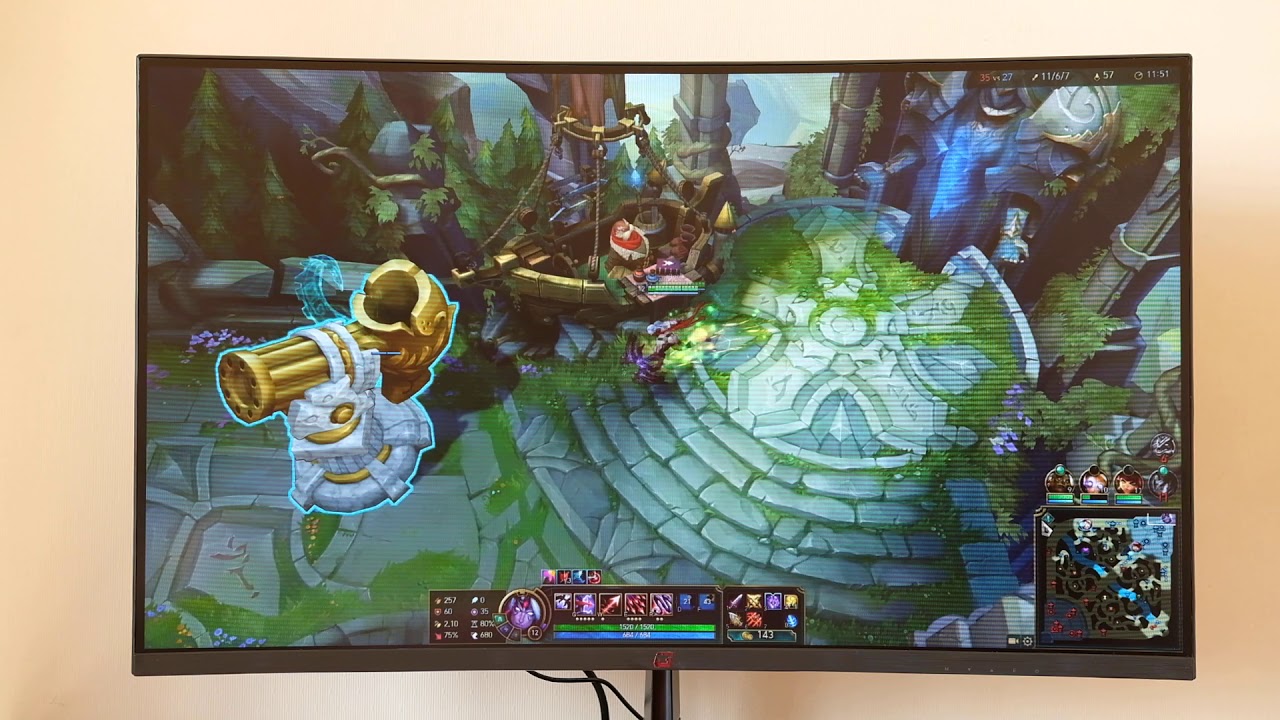 165hZ 리그오브레전드 플레이 - YouTube