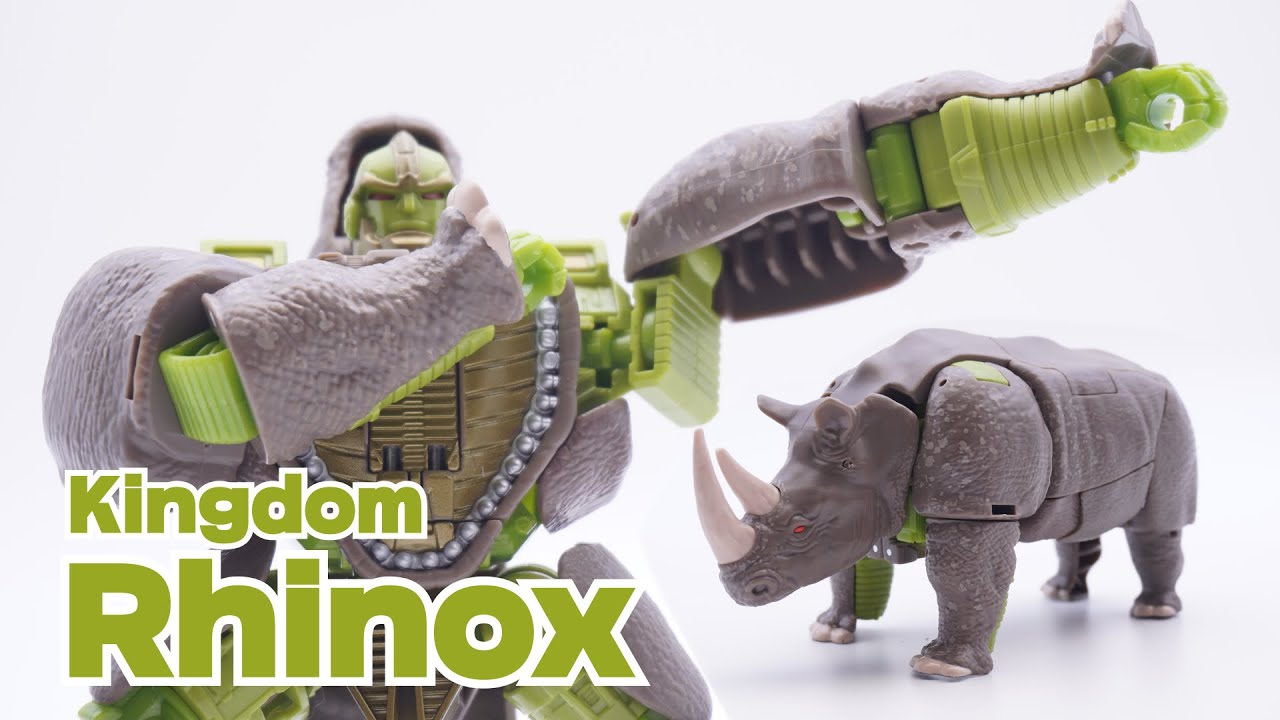 [Weekly Review] Transformers Kingdom Rhinox - YouTube