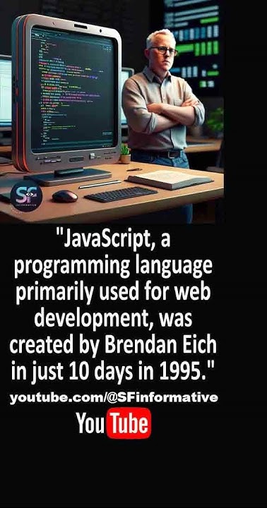 JavaScript Crafted in 10 Days by Brendan Eich - YouTube