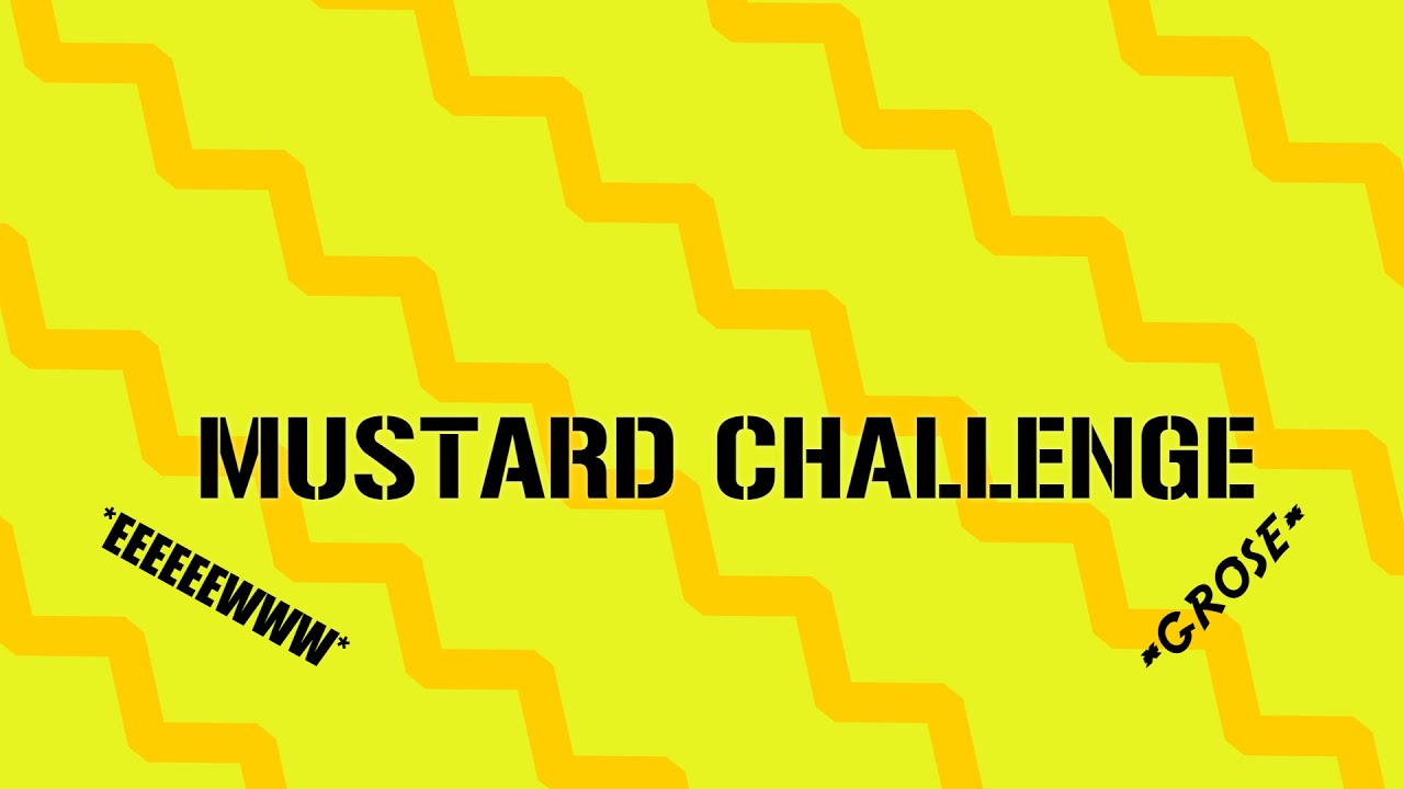 Mustard Challenge | 12 days of Christmas - YouTube