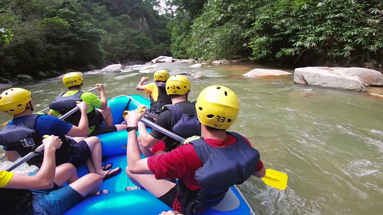 White Water Rafting, Gopeng - YouTube