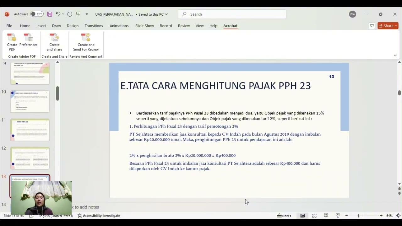 PERPAJAKAN, PPH 23 & PPH 24, PPN, PPNBM - YouTube