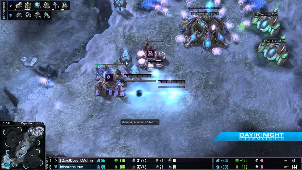 Montasaurus vs CovertMuffin 1 G2 -- Day[Knight] Showmatches - YouTube