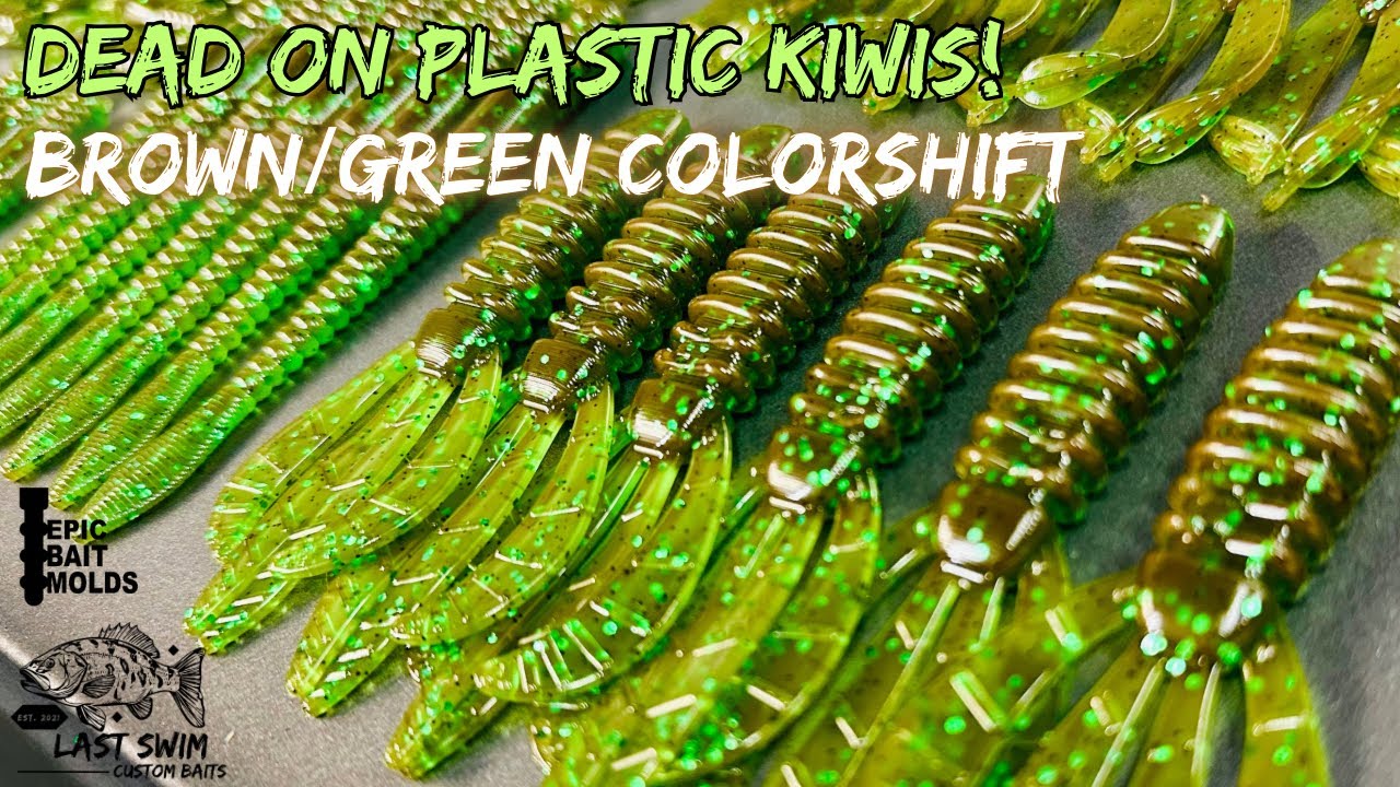 The Best Green/Brown Colorshift? | Dead On Plastics Kiwis - YouTube