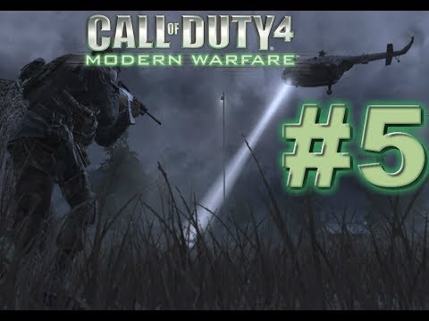 COD 4 Campaign / Part 5 / Hunted - YouTube
