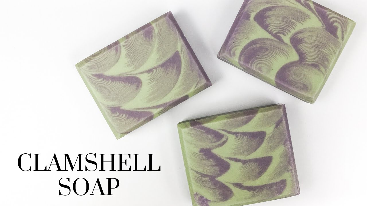 Clamshell Technique Soap Making - YouTube