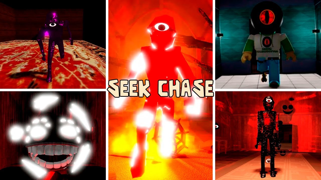 DOORS Seek Chase VS 34 Different Seek Chases | Roblox - YouTube