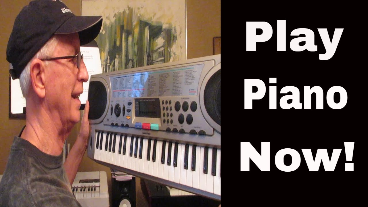 How to play a song on piano or music keyboard. - YouTube