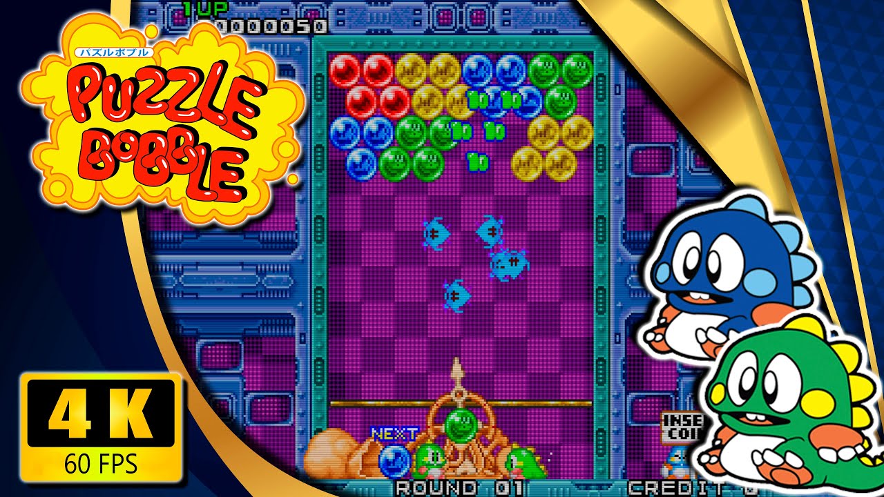 Puzzle Bobble (Arcade) 【Longplay】 - YouTube