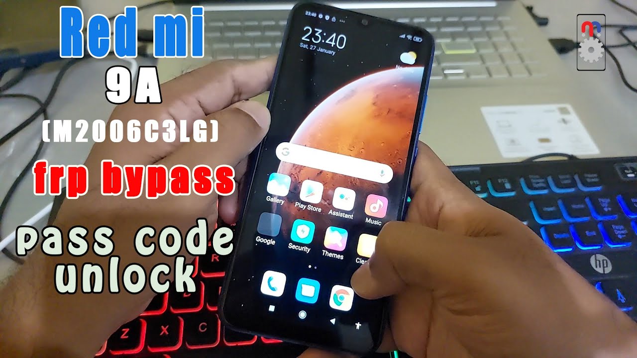 Redmi 9A (M2006C3LG) FRP bypass / password unlock - easy method. - YouTube