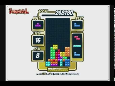 Tetris Survival Mode - YouTube