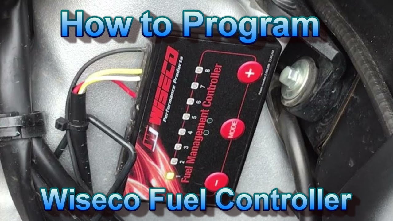 Programing your Wiseco Fuel Controller - YouTube