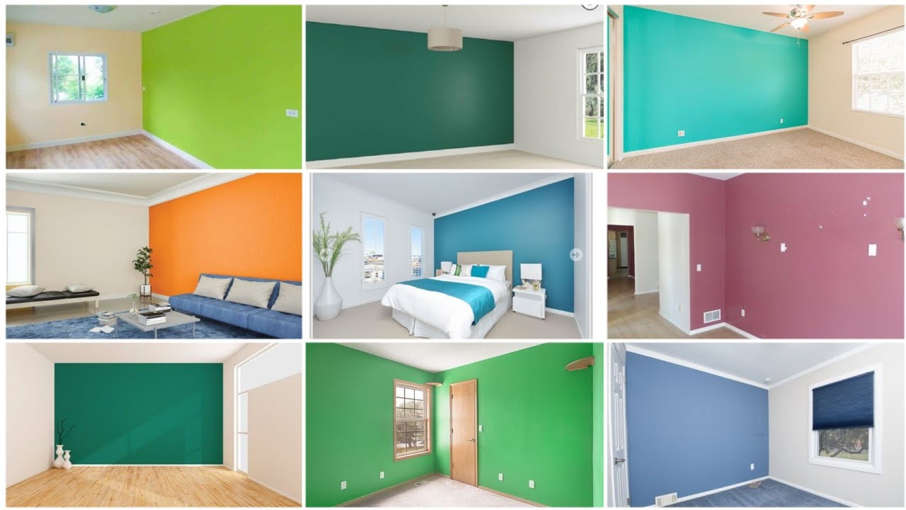 Interior colour combination 2023| Best interior paint color for home ...