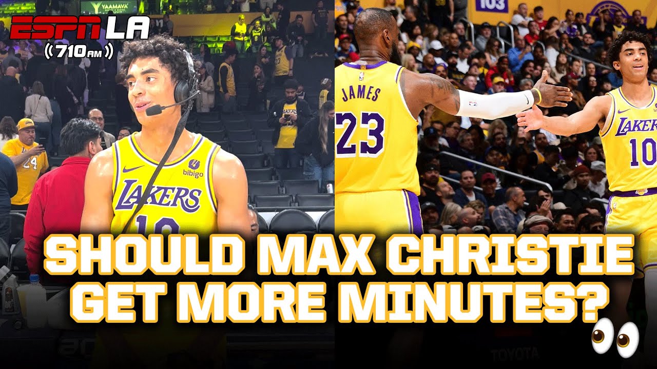 Max Christie joins John Ireland and Mychal Thompson on ESPN LA 710 ...