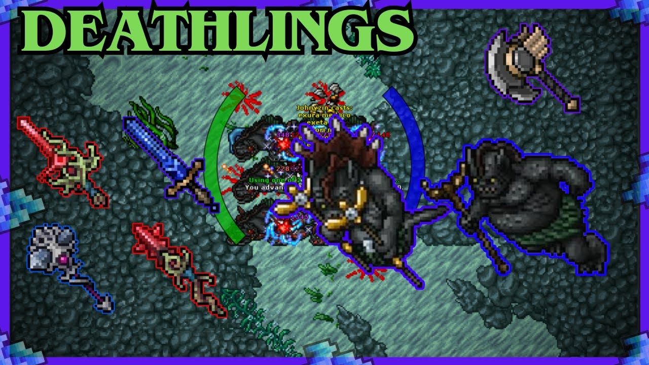 [TIBIA] EK 840 DEATHLINGS (SCOUT BOOSTED) | 5.7KK/H RAW + 2.1KK PROFIT ...