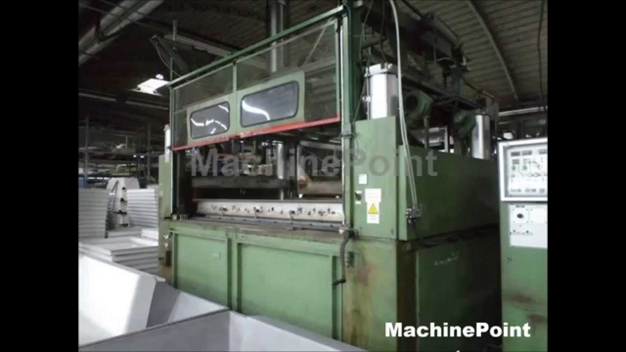 ILLIG UA 250 ED Second Hand Vacuum Forming Machines MachinePoint - YouTube
