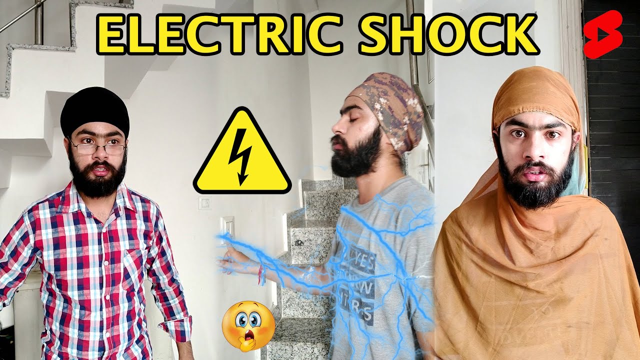 Funny Electric Shock 😮😳 | jazzohme #shots #youtubeshots - YouTube