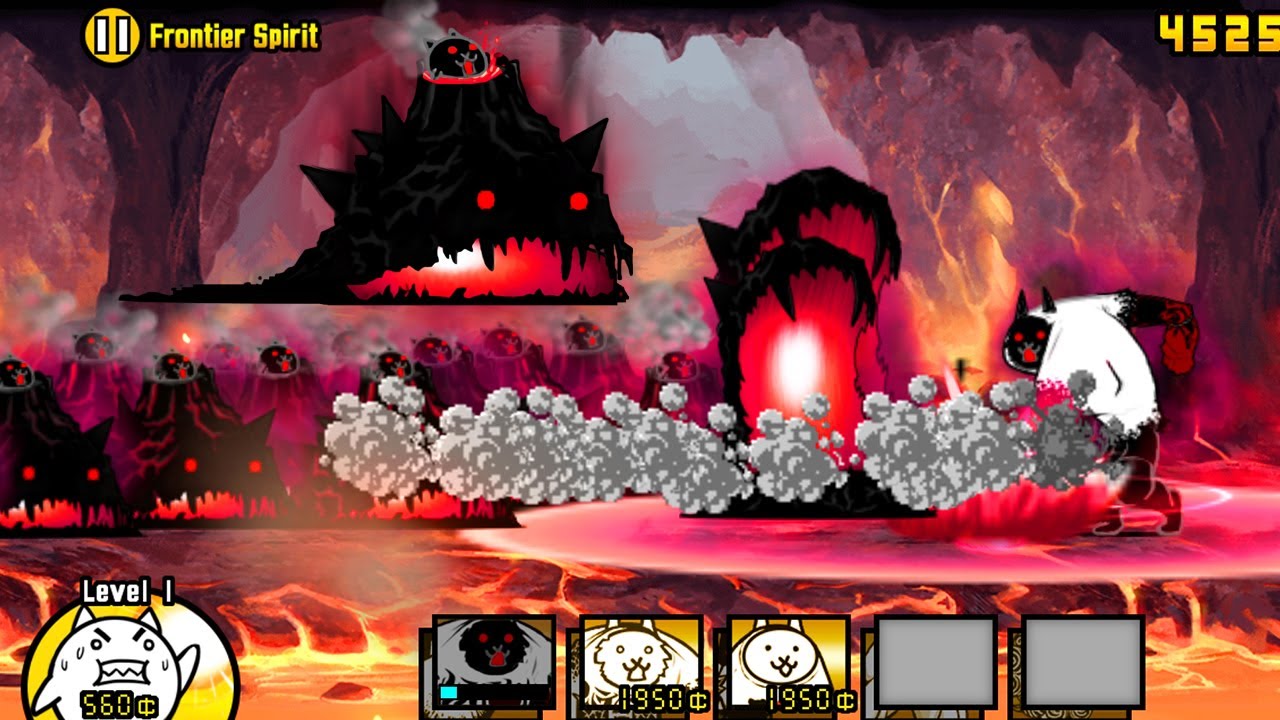 The Battle Cats - Spam Black Manic Island (Enemy) - YouTube