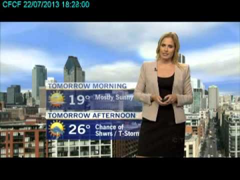 CTV Montreal Weather. July 23. 2013 - YouTube