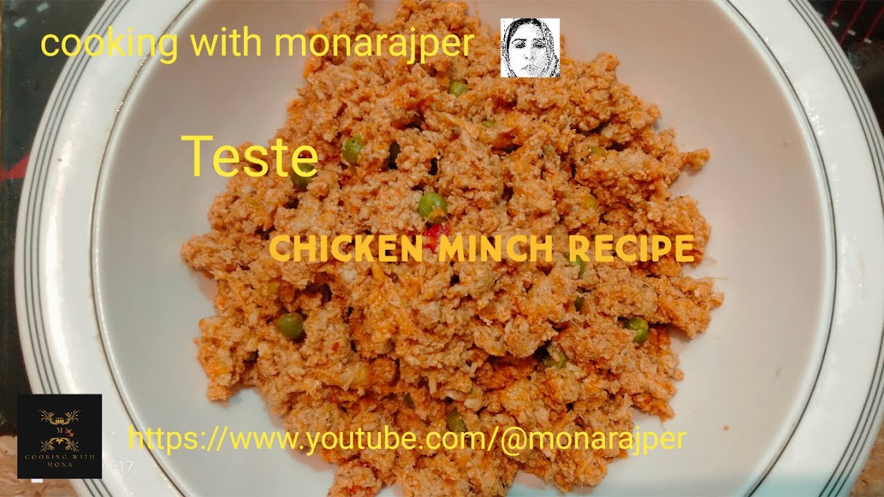 Chicken minch recipe - YouTube