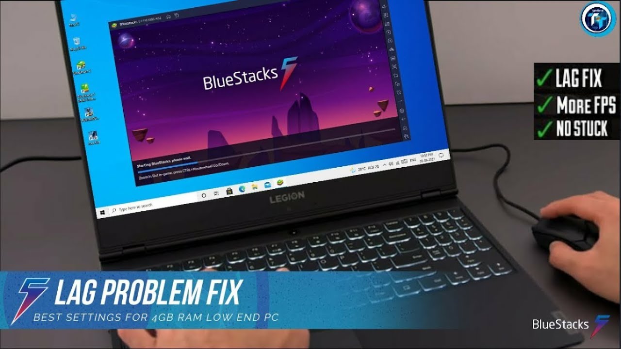 BlueStacks 5 Ultra Lag Fix For Low End PC - YouTube