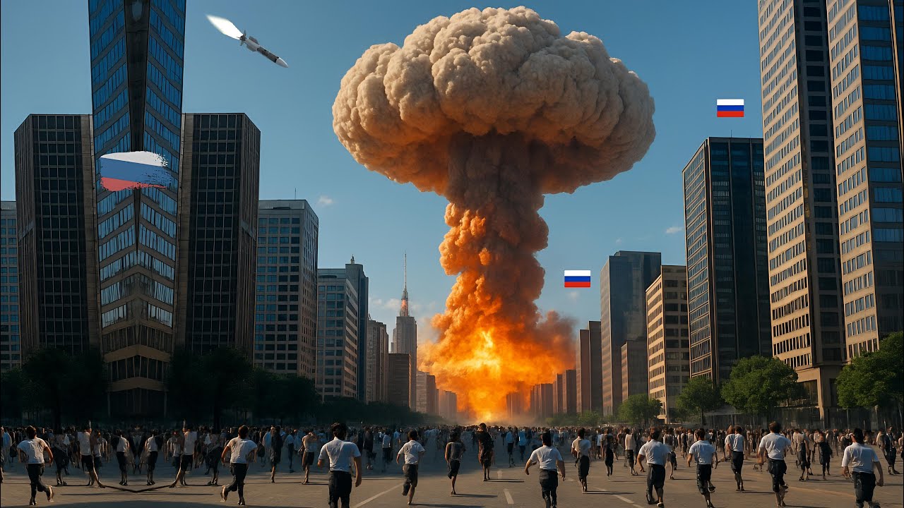 1 hour ago: Big explosion in Russia, Ukraine dropped a nuclear bomb ...