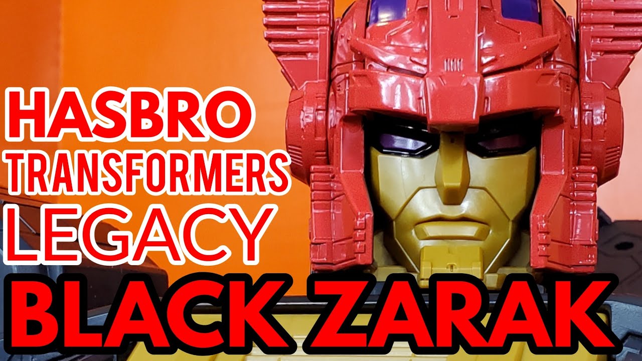 Transformers Legacy Black Zarak - YouTube