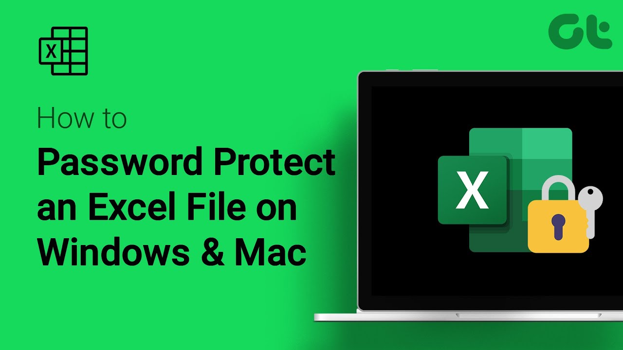 How to Password Protect an Excel Workbook on Windows | Protect Your ...