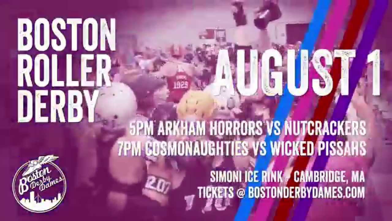 Boston Derby Dames - Home Team Double Header - August 1 - YouTube