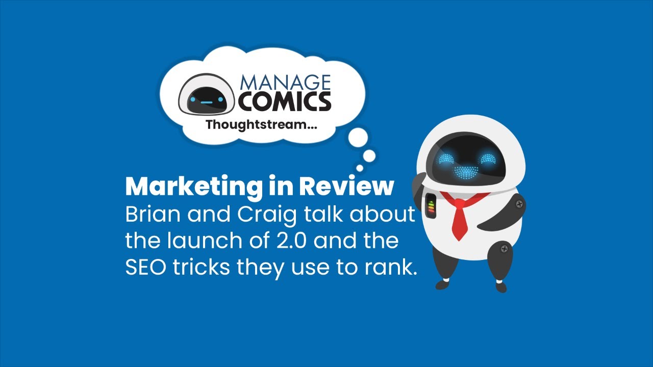 Marketing Manage Comics - how we market our own product - YouTube