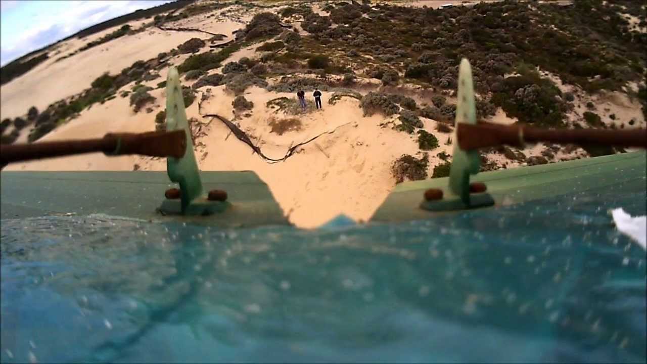 Slope soaring with flying wing cameraship and Alula - YouTube