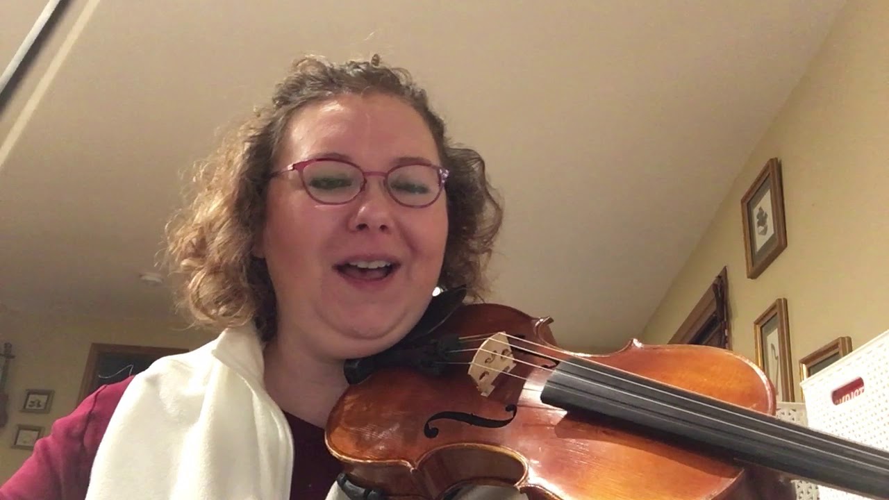 Mantras by Richard Meyer First Violin Practice Part - YouTube