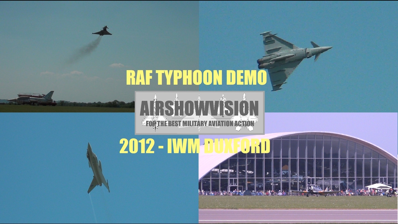 THE 2012 RAF TYPHOON DISPLAY HIGHLIGHTS (airshowvision) - YouTube