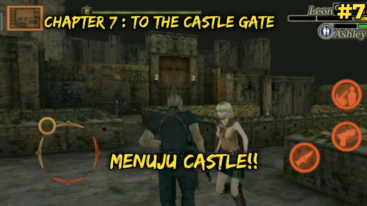 Resident Evil 4 Mobile Edition - To The Castle Gate - Chapter 7 - YouTube