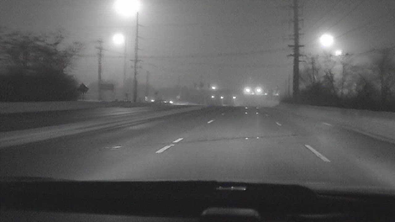 Freezing fog in central Ohio - YouTube