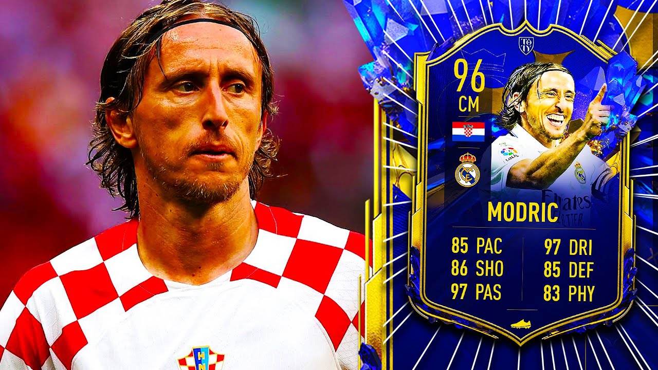 96 TOTY MODRIC PLAYER REVIEW - FIFA 23 - YouTube