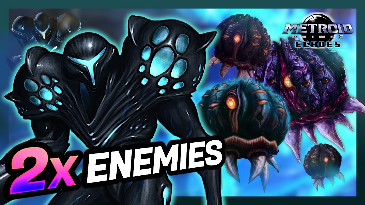 Metroid Prime 2 but Enemies and Bosses Are DOUBLED! - YouTube