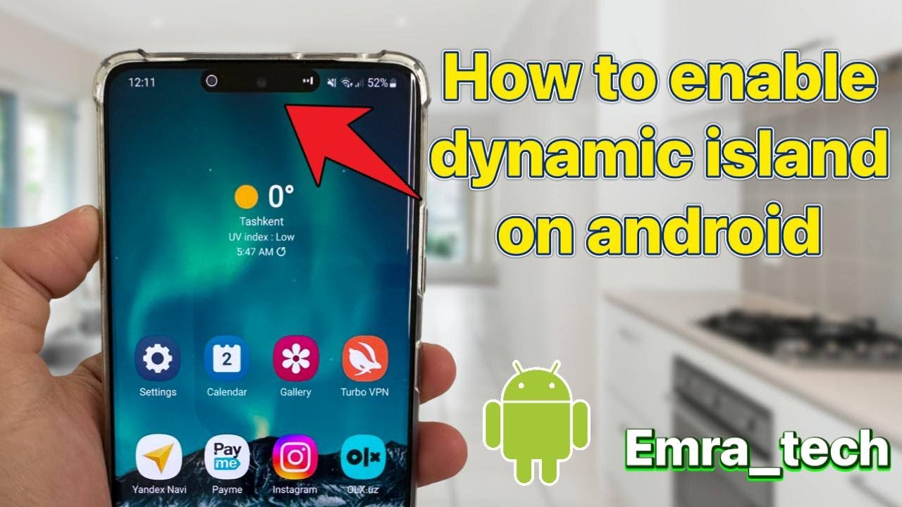 How to enable dynamic island on android #android #samsung #xiaomi # ...