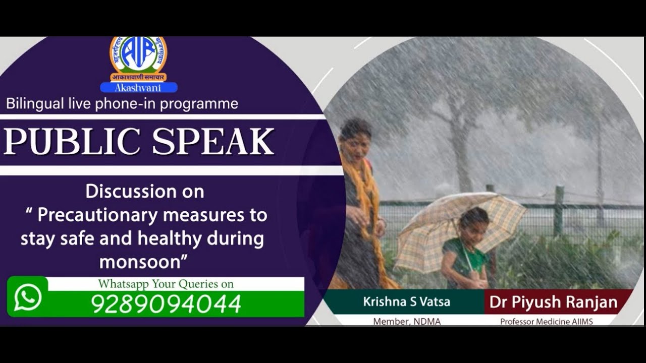 Precautionary measures to stay safe & healthy during monsoon: Dr ...