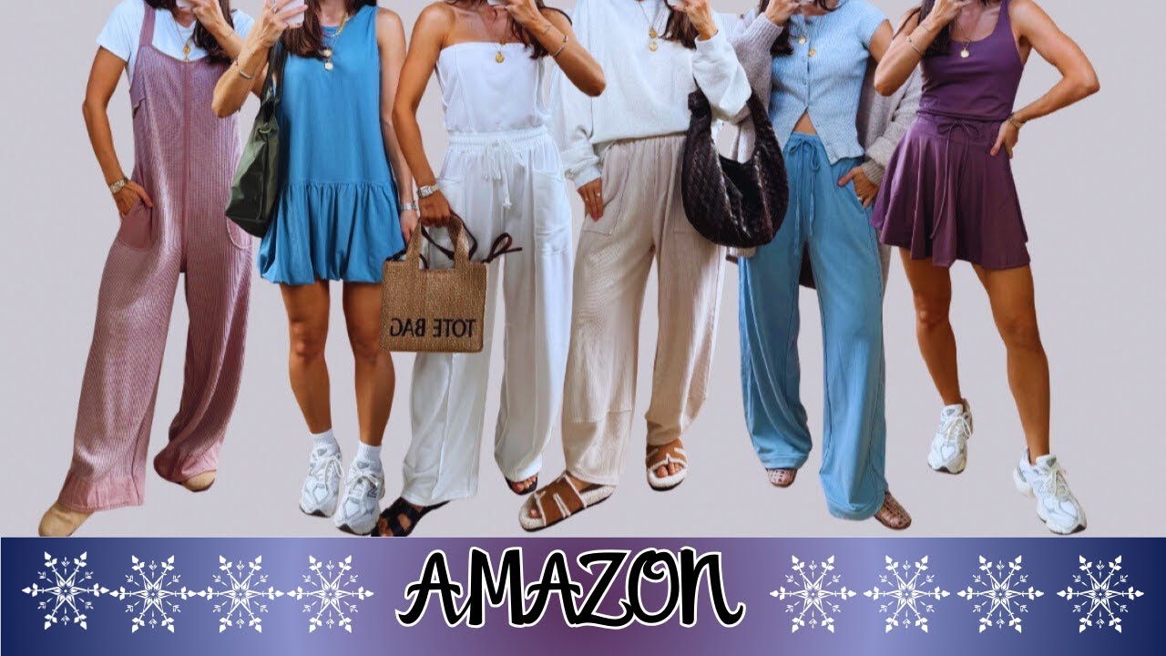 Amazon Activewear & Lounge Haul | Best Gym to Home Outfits - YouTube