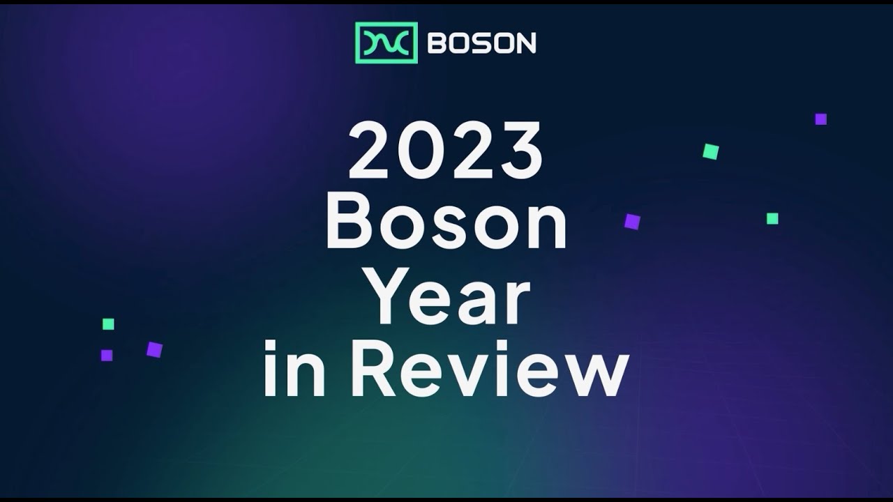Boson Protocol's Year in Review | 2023 - YouTube