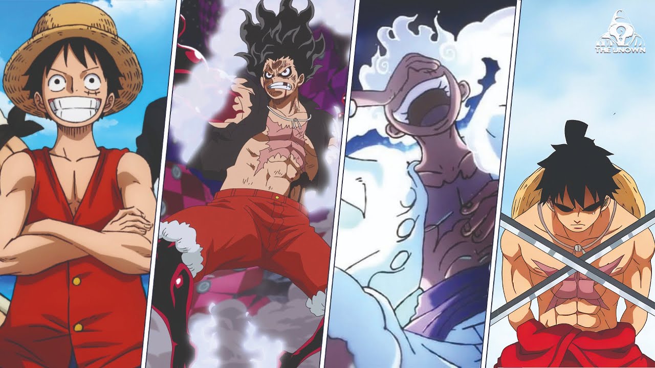 All Luffy's Transformations! - YouTube