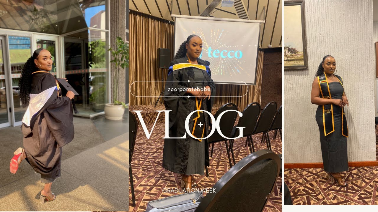 VLOG: Masters Graduation | Dermatologist Visit | Lunch Prep | Birthday ...