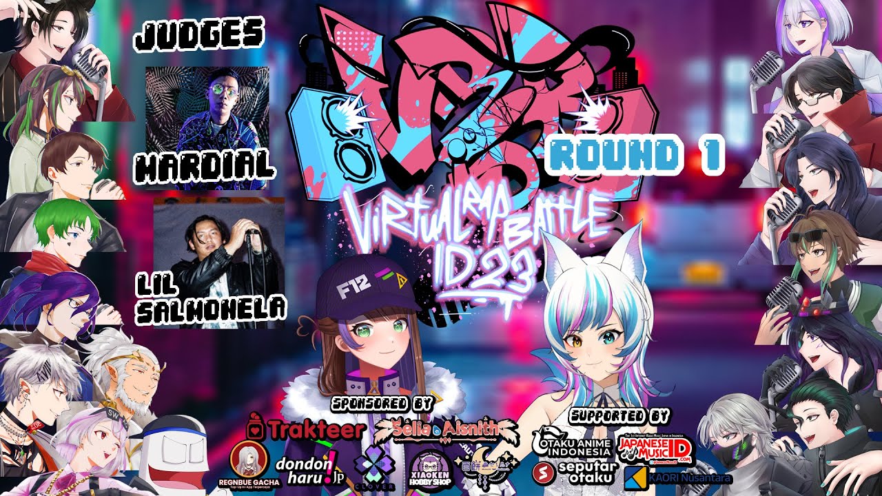 【VIRTUAL RAP BATTLE ID 2023 - ROUND 1】THE HOTTEST VIRTUAL RAP BATTLE ...