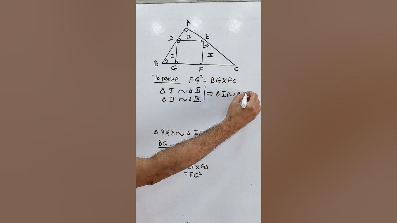 Class 10 Triangles - 5 marks question in less than one minute #trianglesclass10 - YouTube